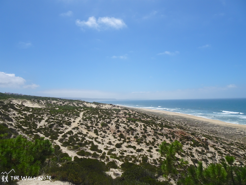 The Walk Note - A praia do Norte e a praia da Falca
